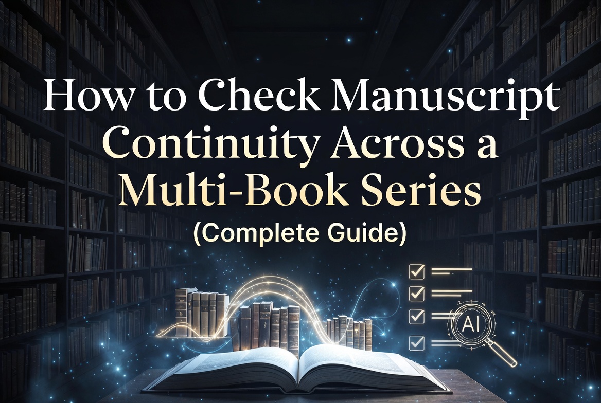 How to Check Manuscript Continuity Across a Multi-Book Series (Complete ...